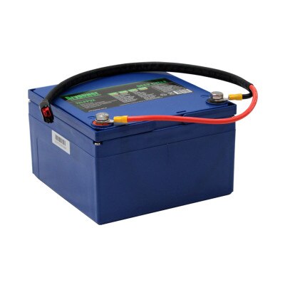 12.8V 32.4Ah LiFePO4 Battery M6 to Anderson PP - Battery World
