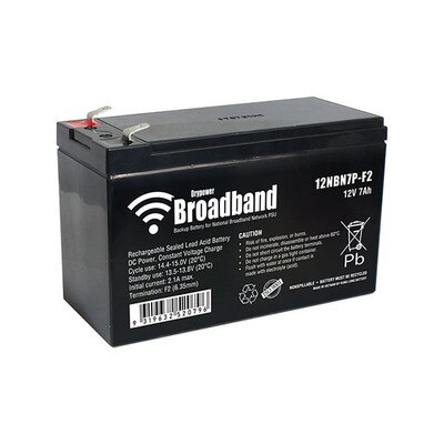 12V 7Ah NBN Backup Battery - Battery World