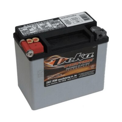 ETX9 Deka Powersports AGM Motorcycle Battery - Battery World