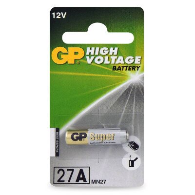 GP 27A 12V 18mAh High Voltage Alkaline - Battery World