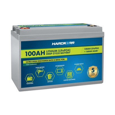 100Ah Lithium (Lifepo4) Deep Cycle Battery Battery World