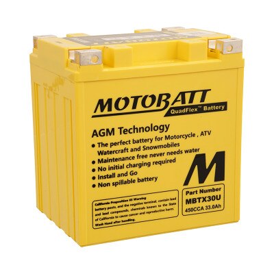 MBTX30U MOTOBATT 12V BATTERY *2 - Battery World