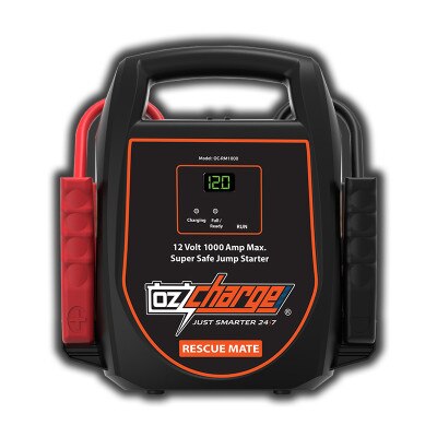 OzCharge Rescue Mate 12V 1000A Capacitor Jump Starter - Battery World