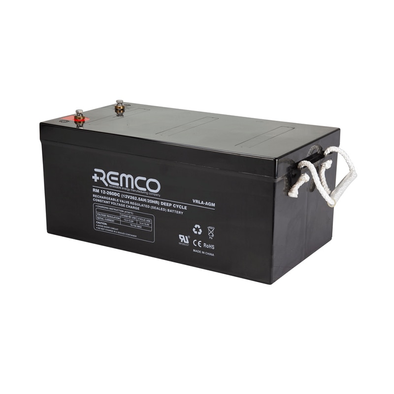 RM12-260DC REMCO Deep Cycle in approx N200 Case - Battery World