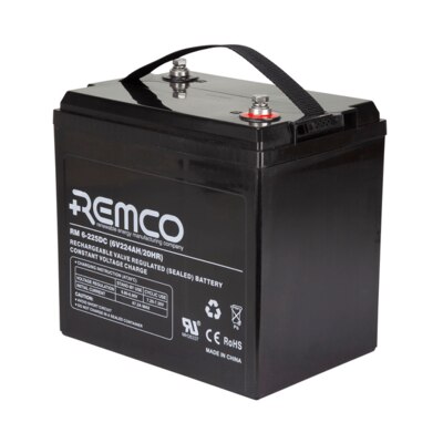 RM6-225DC REMCO Deep Cycle in Eurofit GC Case approx - Battery World