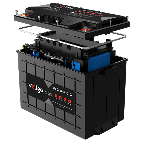 VoltGo Elite 12.8V 100Ah LiFeP04 Battery with Bluetooth - Battery World