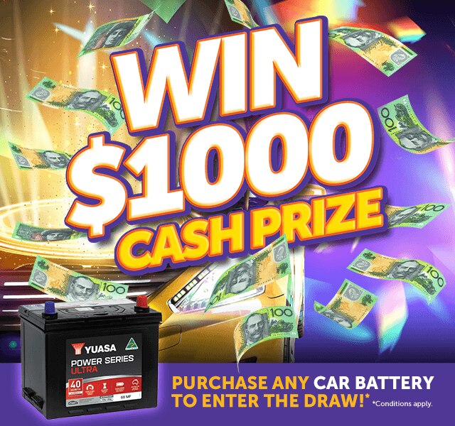 Win $1000 Cash! | Battery World