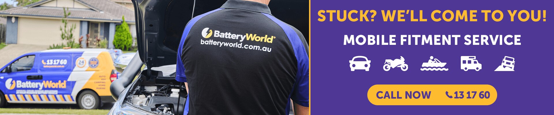 Car Battery Flat? We'll Come To You!